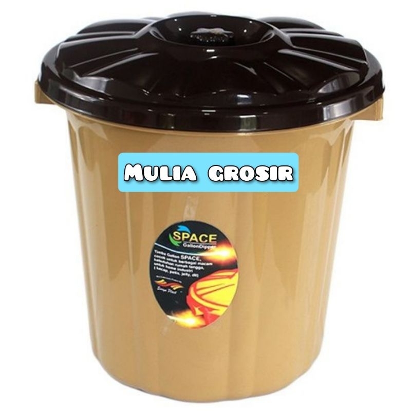 Jual Timba Tutup Space Coklat 70 Liter | Shopee Indonesia