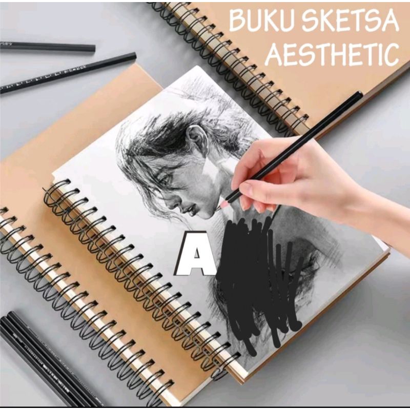 Jual BUKU SKETSA A6 SKETCHBOOK SKETCHBOOK BROWN SKETCH BOOK / BUKU ...