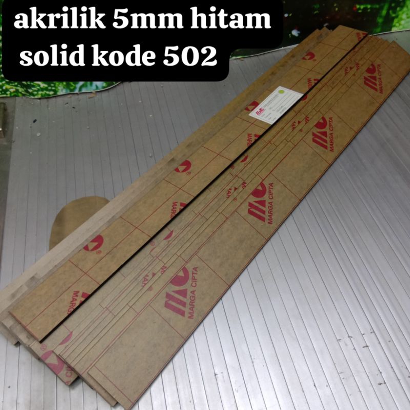 Jual akrilik 5mm hitam solid | Shopee Indonesia