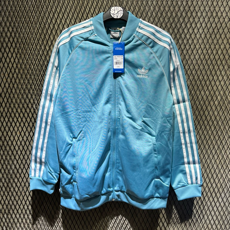 Jual Tracktop Adidas SST Classic Original - Ice Blue ( IC3060 ) | Shopee Indonesia