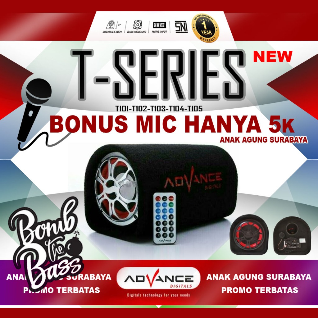 Jual T-102BT Speaker Tabung Advance 6.5 inch - Speaker Tabung T 102 BT ... Jual T-102BT Speaker Tabung Advance 6.5 inch - Speaker Tabung T 102 BT ...