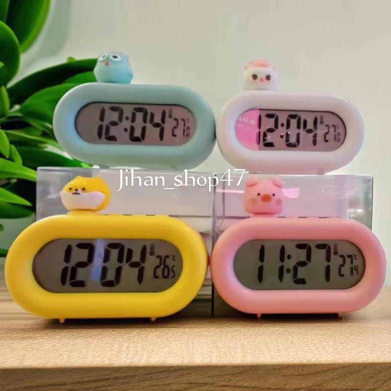 Jual Jam Digital Jam Weker Meja Karakter Anak LED Alram Clock Lucu ...