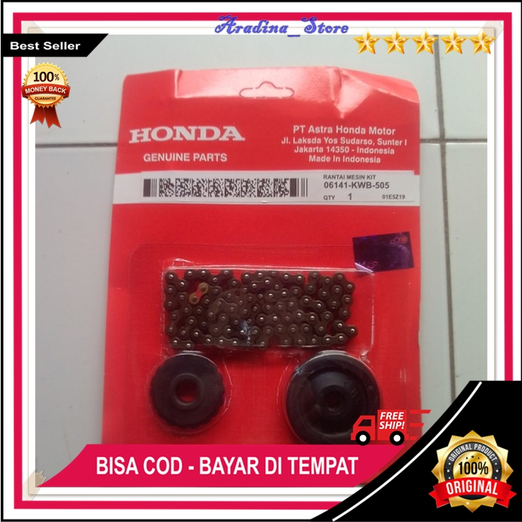 Jual ORI Rantai Keteng Revo 110 Kamprat Set Roll Keteng 92 Mata Blade ...