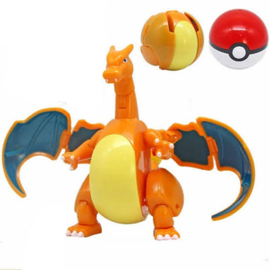 Jual Mainan Figure Pokemon Pokeball / Pokemon Ball / Pokemon Figure Deformation / Pokemon ...