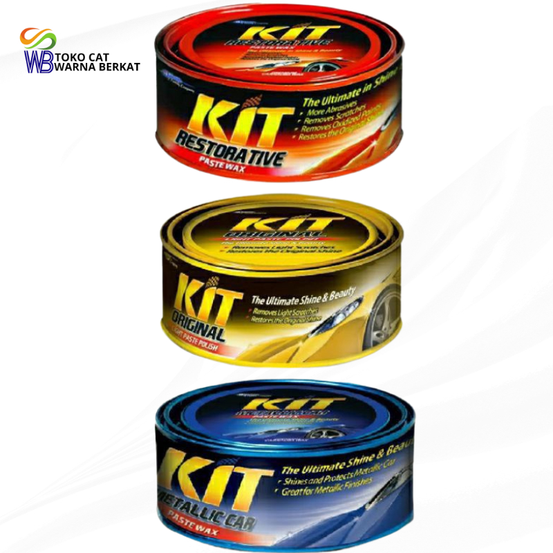 Jual Kit paste wax polish restorative 225 gram / mobil/ motor | Shopee ...