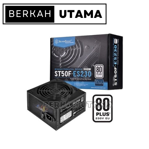 Jual POWER SUPPLY SILVERSTONE 500W 80+ WHITE | PSU ST50F-ES230 | ST50F ...