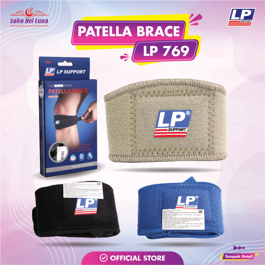 Jual LP SUPPORT PATELLA BRACE LP - 769 | Pelindung Lutut | Shopee Indonesia