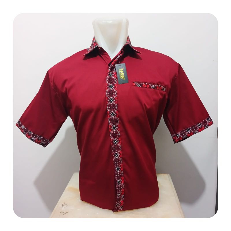 Jual Seragam Kerja Kombinasi Batik, Seragam Kerja, Baju Officeboy, Baju ...