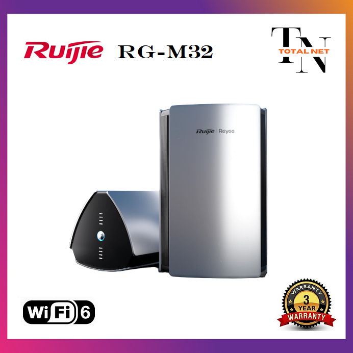 Jual Ruijie RG-M32 AX3200 Wi-Fi 6 Dual-band Gigabit Mesh Router ...