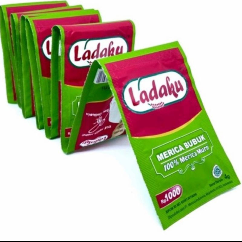 Jual Ladaku Merica Bubuk Renceng Sachetan Isi 12pcs | Shopee Indonesia
