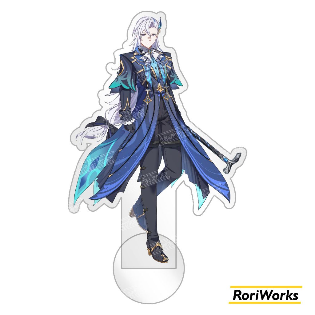 Jual Acrylic Standee Figure Anime - Neuvillette | Genshin Impact ...