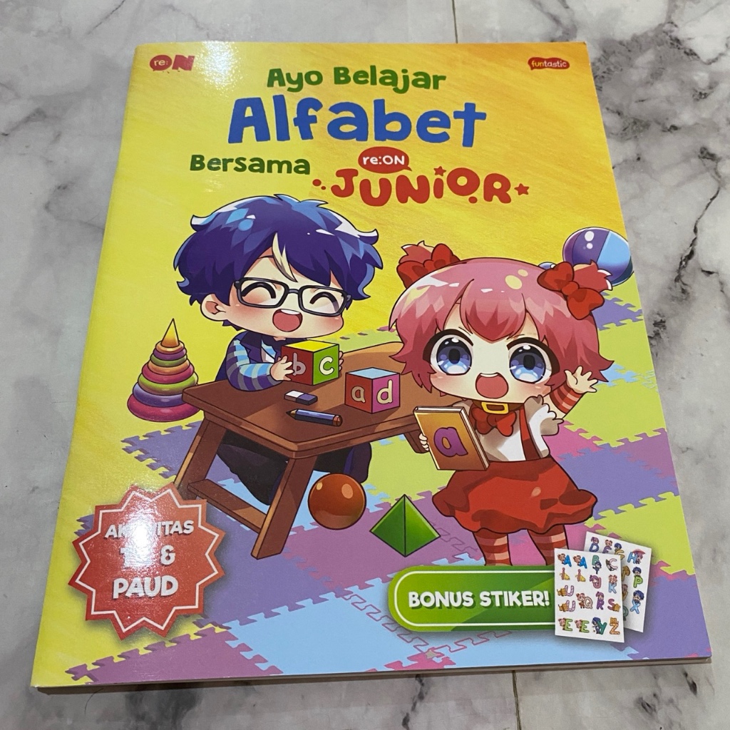 Jual Ayo belajar alfabet bersama belajar membaca menulis abc huruf ...