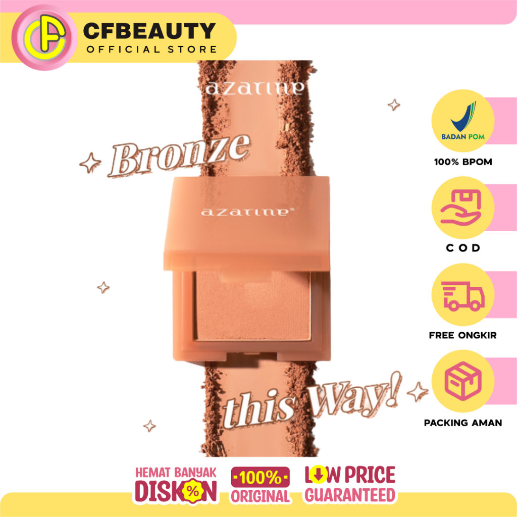 Jual [Azarine x Red Velvet] Get Sunkissed Bronzer Powder Contour [5.2 ...