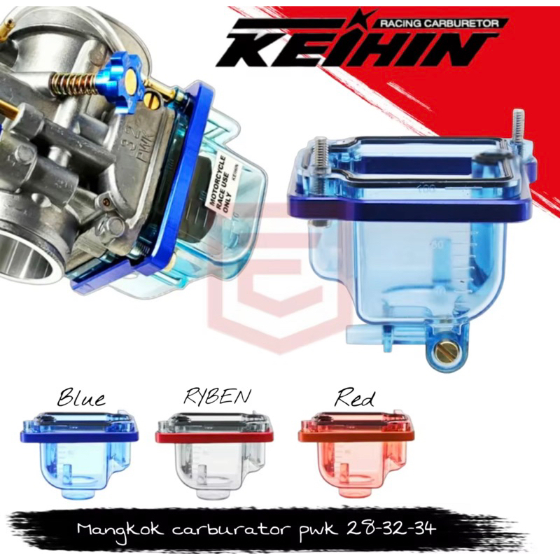Jual tutup Mangkok mika karburator transparan pnp pe pwk pwl ksr kx as Keihin sudco cover karbu ...
