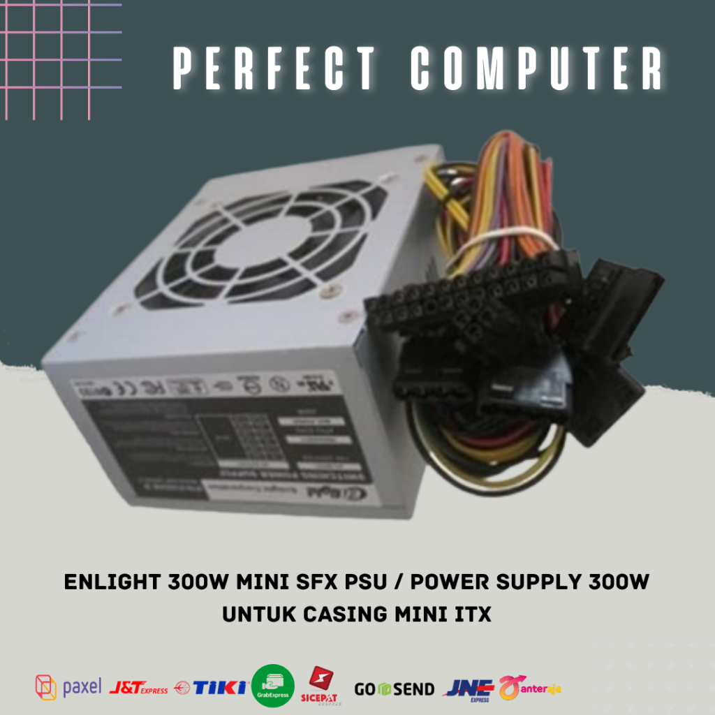 Jual PSU ENLIGHT 300W Mini SFX Power supply 300w untuk casing Mini ITX | Shopee Indonesia