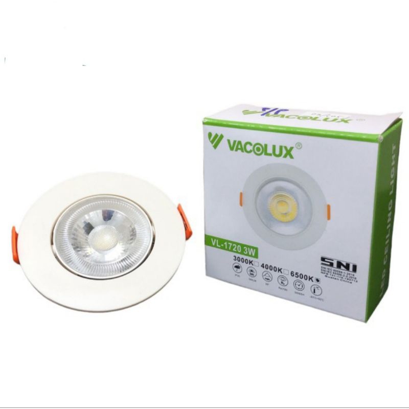 Jual Lampu Downlight Spotlight Led 3W 6W 10W 12.5W Vacolux | Shopee ...