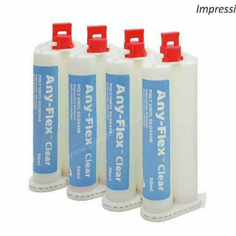 Jual Double impression Light Body ANY FLEX CLEAR per Carthridge 50ml ...