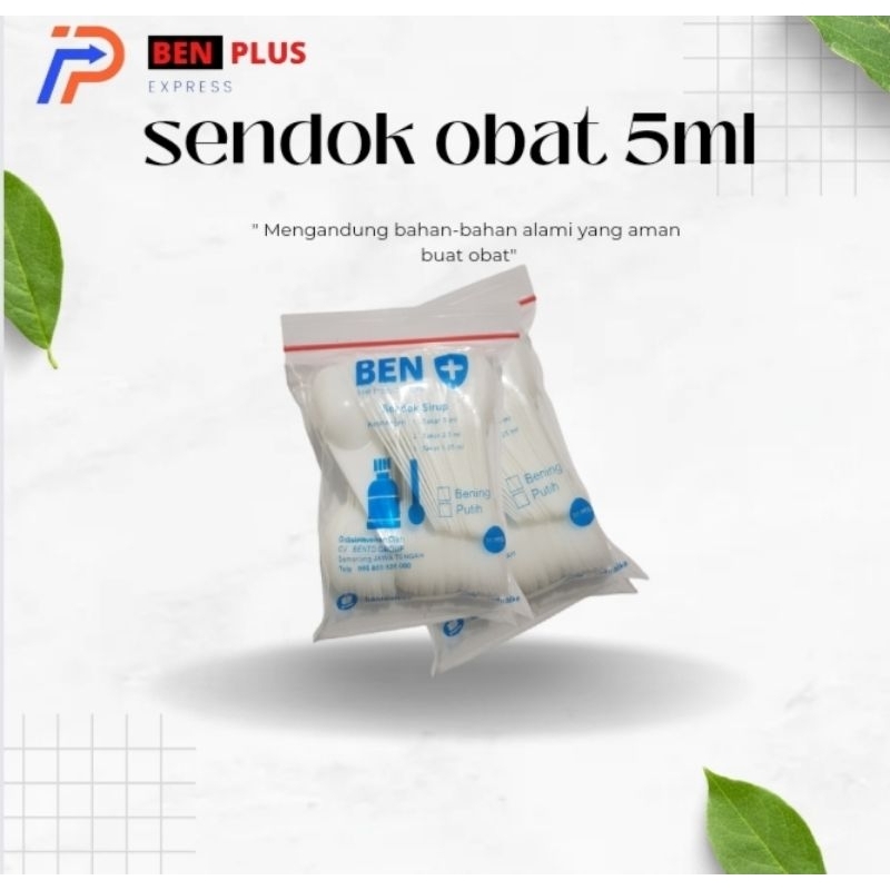 Jual Sendok Obat 5ml warna putih 250 pcs | Shopee Indonesia