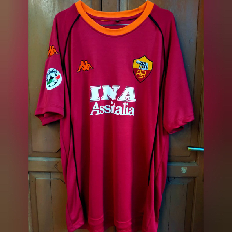 Jual JERSEY AS ROMA 2000 HOME | Shopee Indonesia