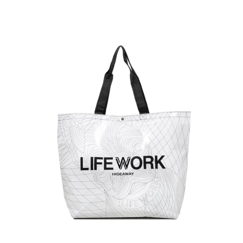 Jual LIFEWORK Shopping bag White (Freebies) | Shopee Indonesia