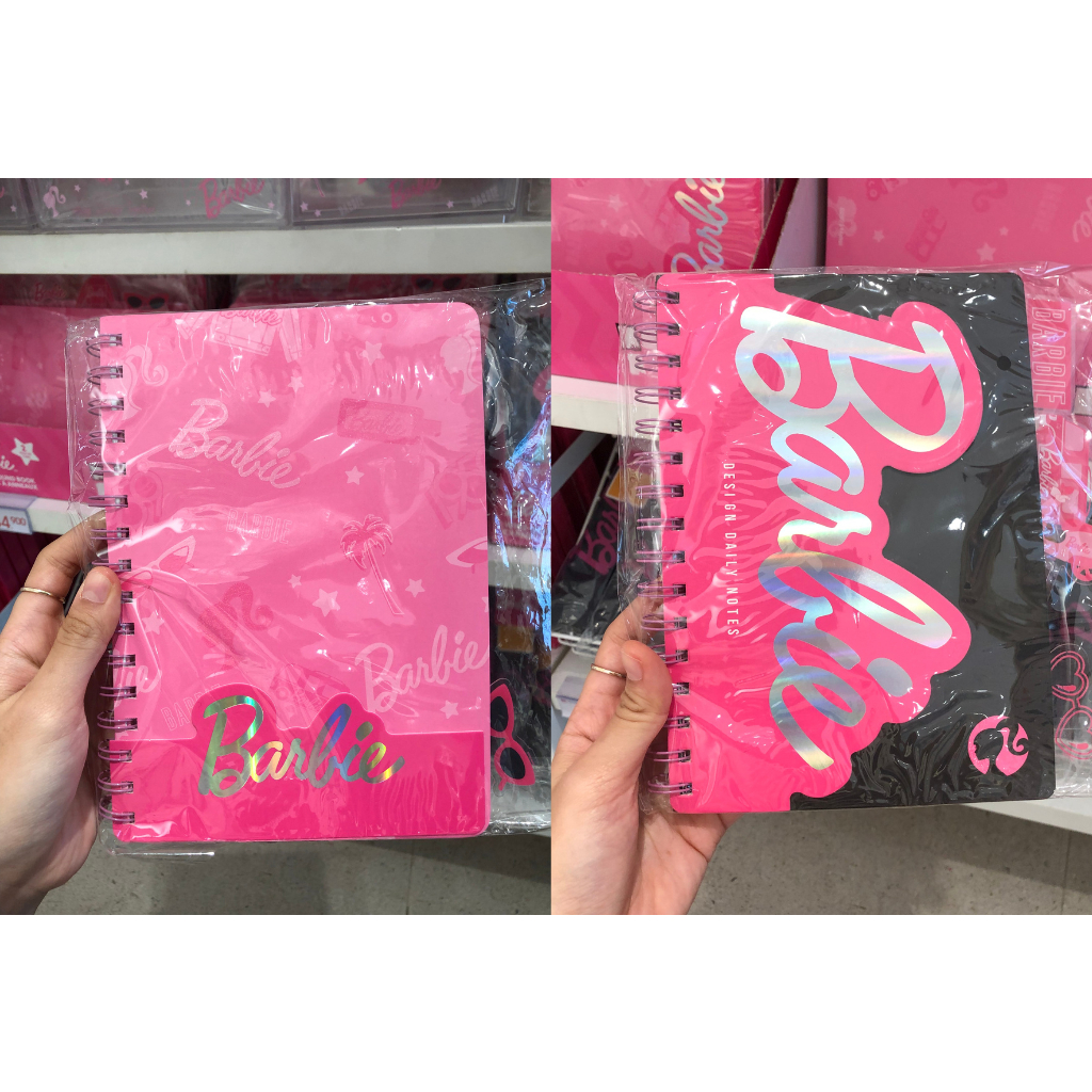 Jual (arete.jastip) miniso x barbie notebook | Shopee Indonesia