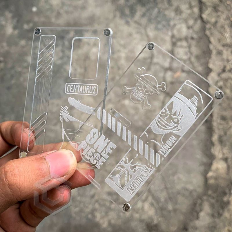 Jual Door Panel Centa B80 Panel Acrylic Clear Motif One Piece | Shopee ...