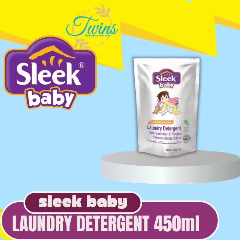 Jual SLEEK BABY LAUNDRY DETERGENT (450ML) | Shopee Indonesia