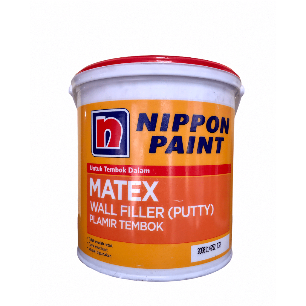 Jual Nippon Paint Matex Plamir / Wall Filler (Putty) 20 Kg | Shopee ...