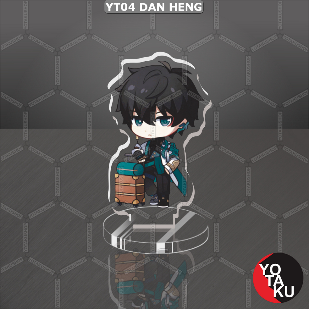 Jual Mini Standee Figure Anime Akrilik Honkai Star Rail Seri 1 Caelus ...