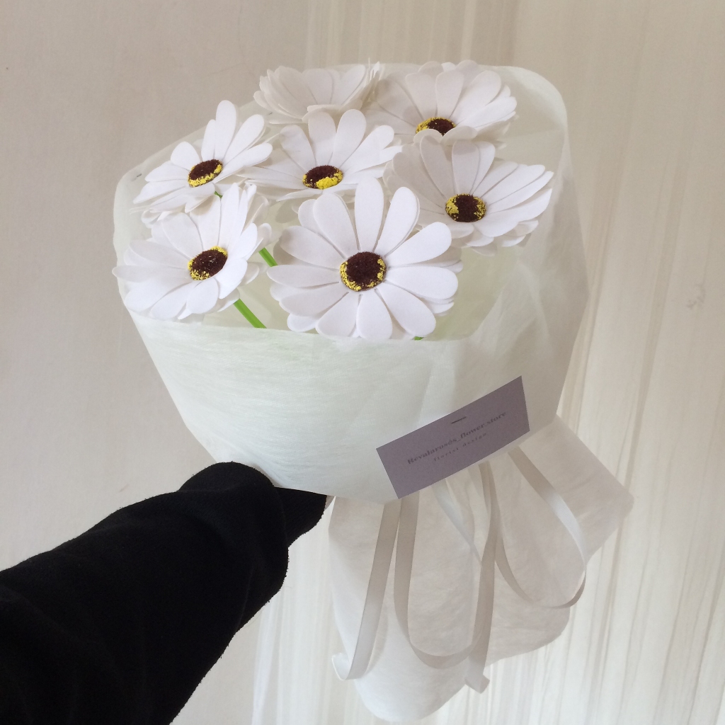 Jual Revalarosé flower Buket Bunga Palsu Jumbo mewah Wisuda Bunga ...