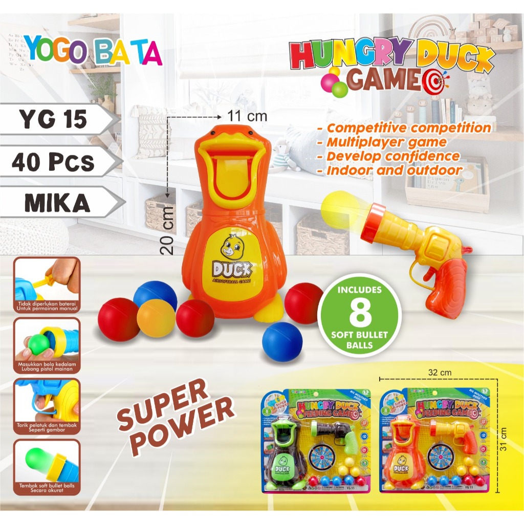 Jual MAINAN ANAK [YG15] PISTOL BEBEK HUNGRY DUCK FEEDING GAME - PERMAINAN TEMBAKAN BEBEK LAPAR ...