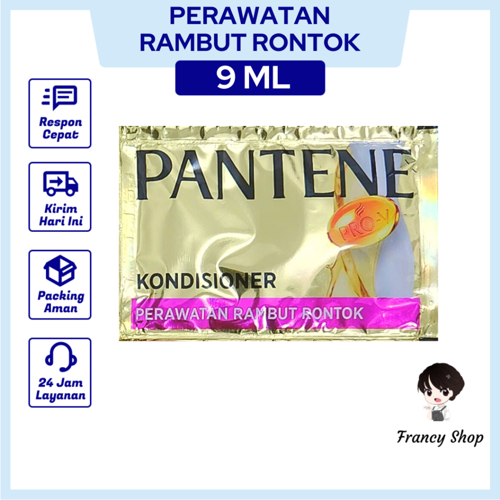 Jual Conditioner Pantene Hair Fall Anti Rontok Kondisioner Sachet 9 ml ...