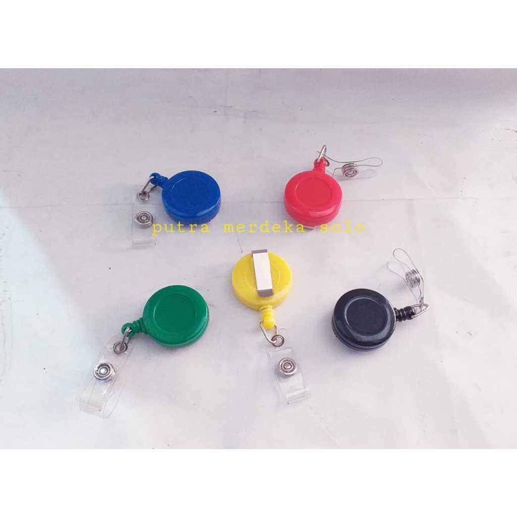 Jual Yoyo Id Card / ID Card Yoyo / Gantungan ID Card Yoyo Warna HItam ...