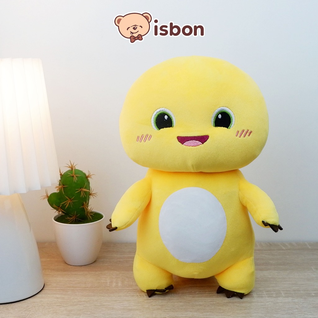 Jual ISTANA BONEKA Dino Kuning Squishy Yellow Dino 12inch Mini Lucu ...