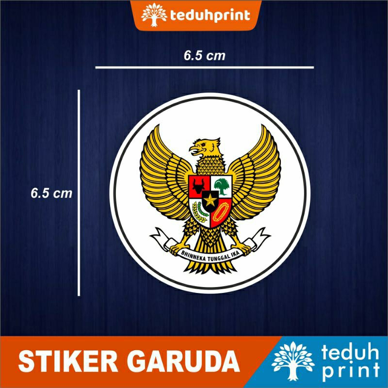 Jual Sticker Stiker Garuda Pancasila Lambang Negara / Stiker Timnas ...