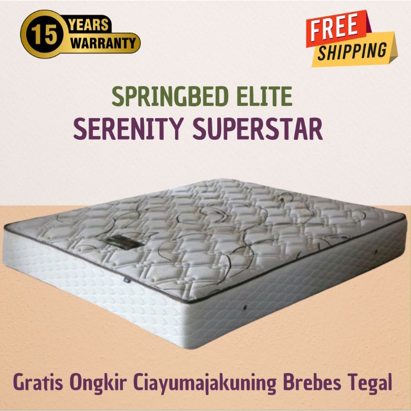 Jual SPRINGBED ELITE SERENITY SUPER STAR | Shopee Indonesia
