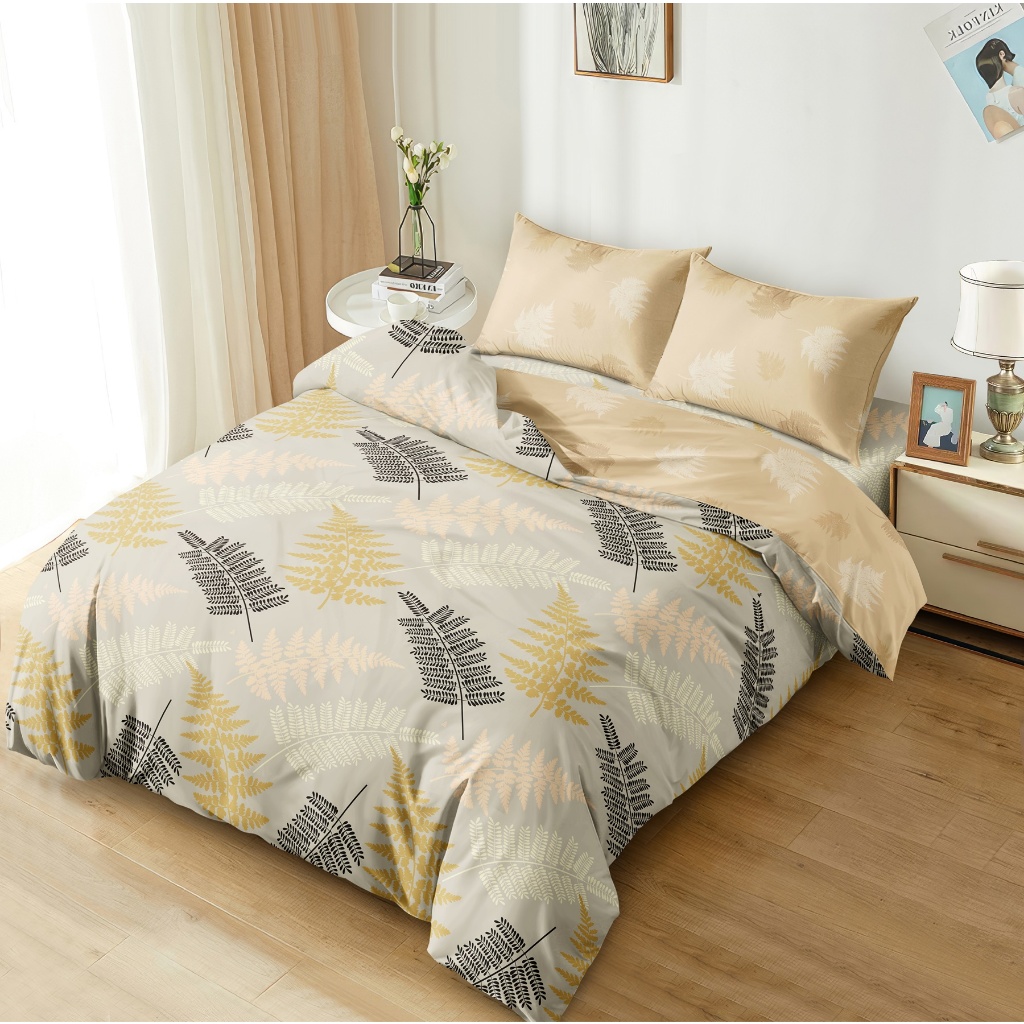 Jual Aloha - Bed Cover Set King 180x200 Tinggi 20 Fitted - Trisha ...
