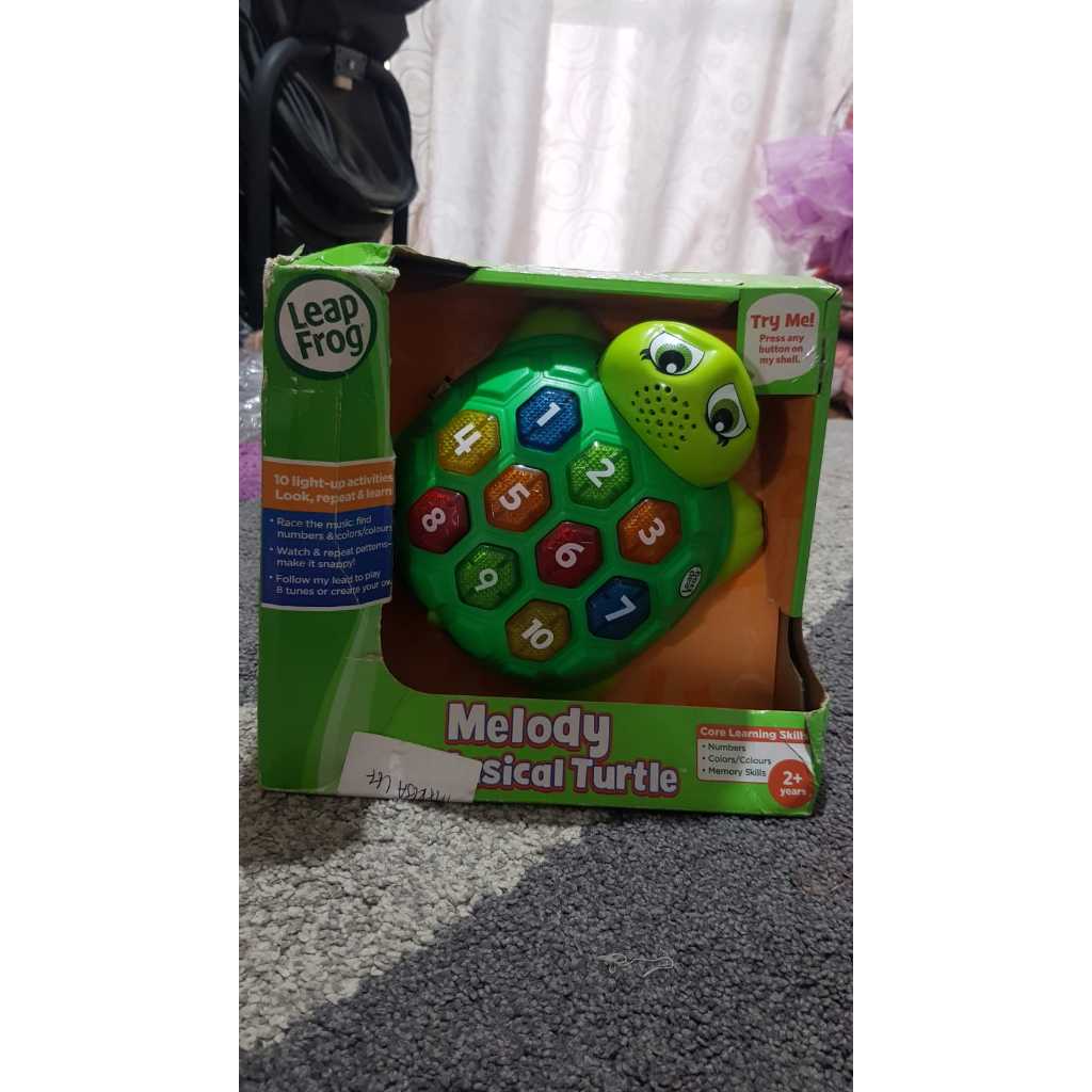 Jual Mainan Edukasi Anak Leap Frog Melody Musical Turtle | Shopee Indonesia