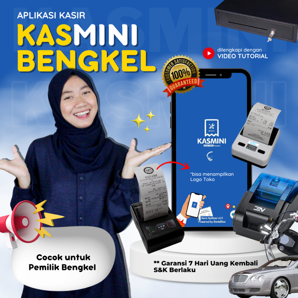 Jual Aplikasi Kasir Android Pencetak Struk Bengkel - KASMIN BENGKEL ...