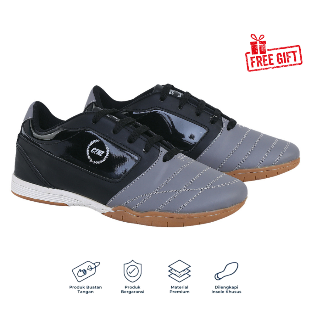 Jual [FREE GIFT] Catenzo - DY 039 Sepatu Futsal Pria Original Bahan ...