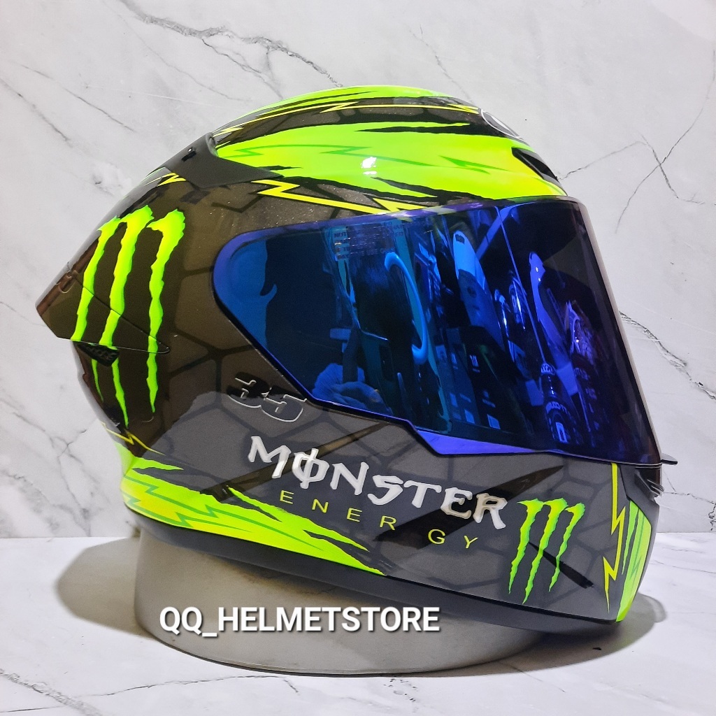 Jual HELM KYT TT COURSE REPAINT MOTIF CRUTCHLOW PAKET GANTENG IRIDIUM ...