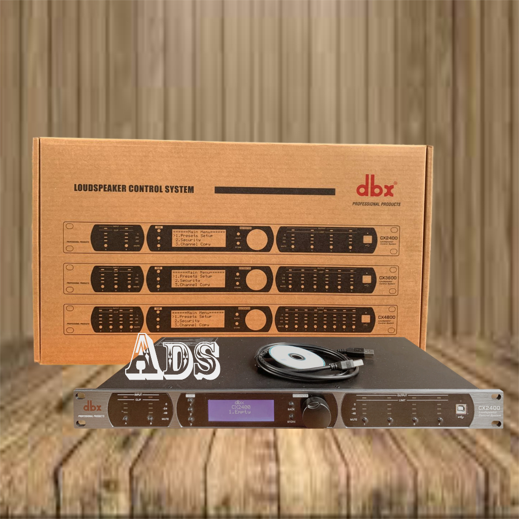 Jual SPEAKER MANAGEMENT DBX CX2400 2 INPUT 4 OUTPUT CX 2400 | Shopee Indonesia
