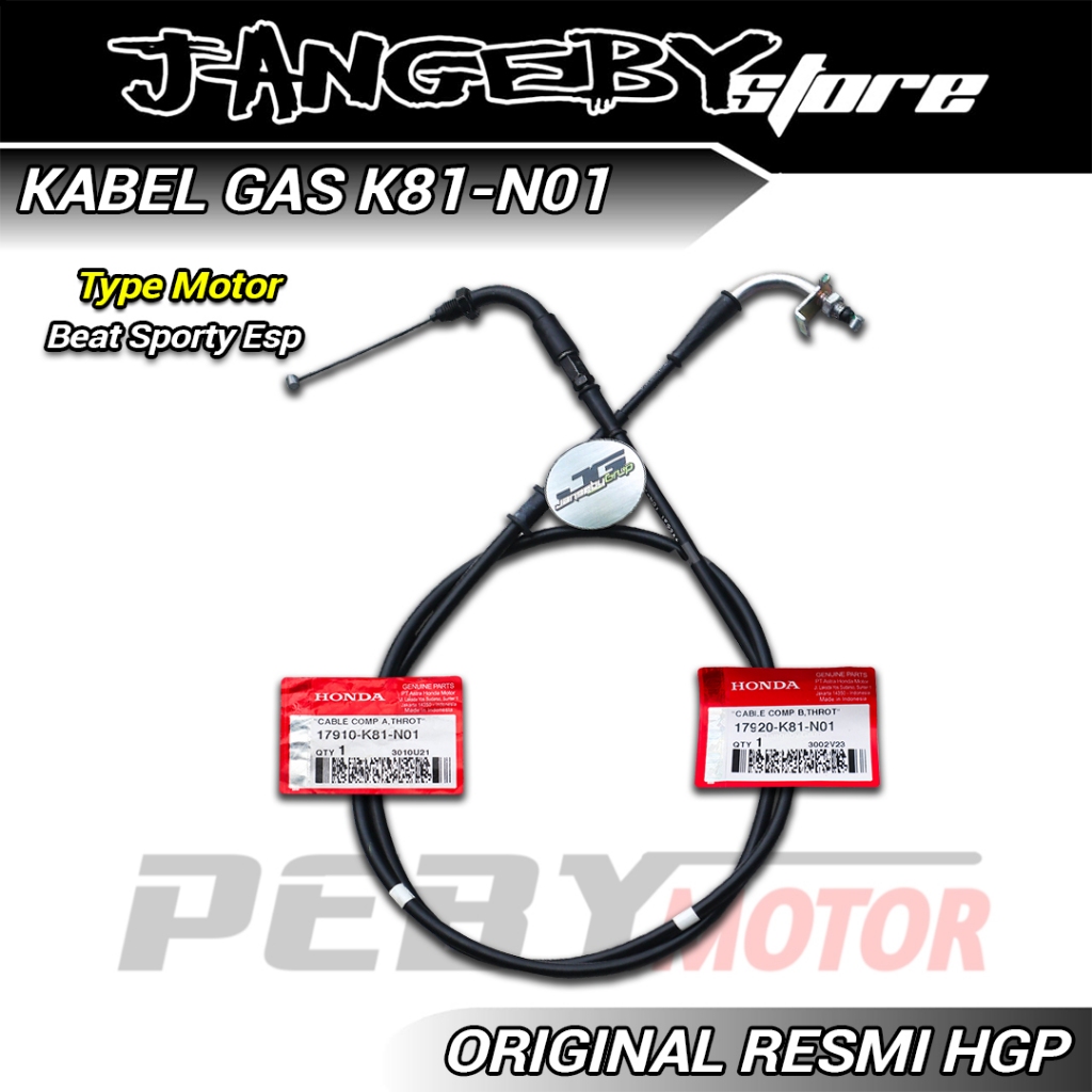 Jual Kabel Gas Beat Sporty Esp ORIGINAL Resmi HGP | Shopee Indonesia