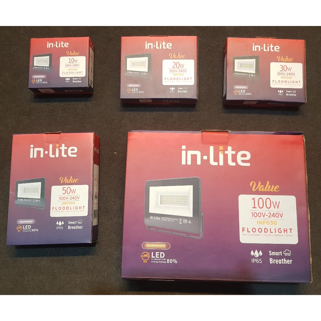 Jual Kap Led Inlite Value Series 1 ( Value 10W - Value 30 W ) | Shopee ...