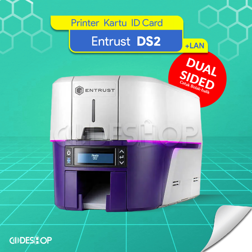 Jual Entrust DS2D Printer Cetak Kartu Pelajar Mahasiswa ID Card ...