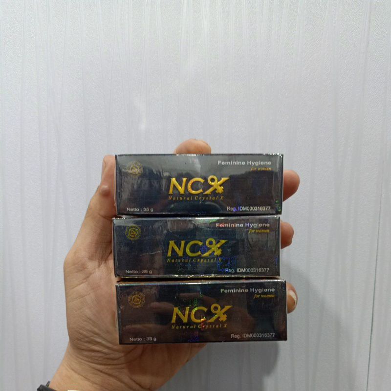 Jual NCX Natural Crystal X / Feminine Hygiene 35g (original scan tembus ...
