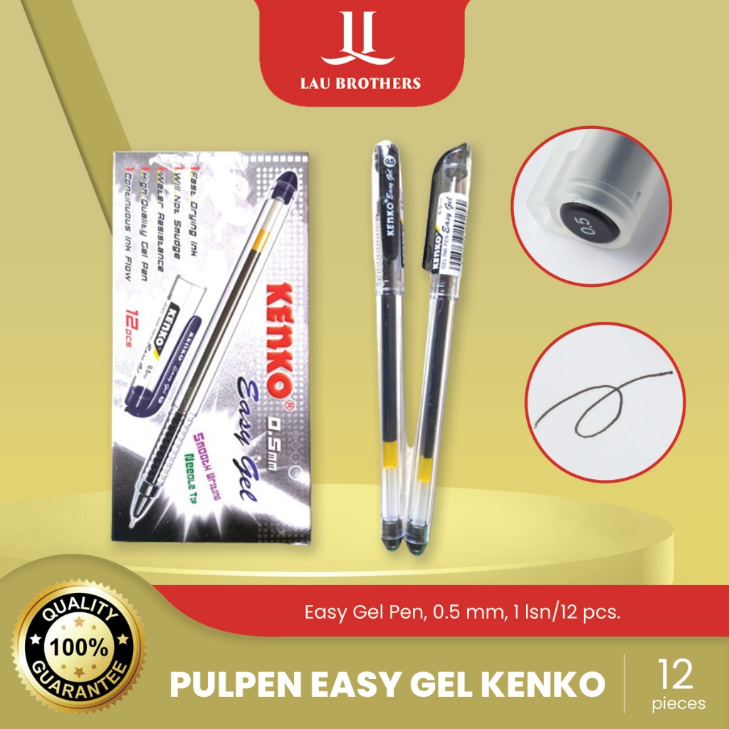 Jual PULPEN EASY GEL KENKO (1LSN/12PCS) | Shopee Indonesia