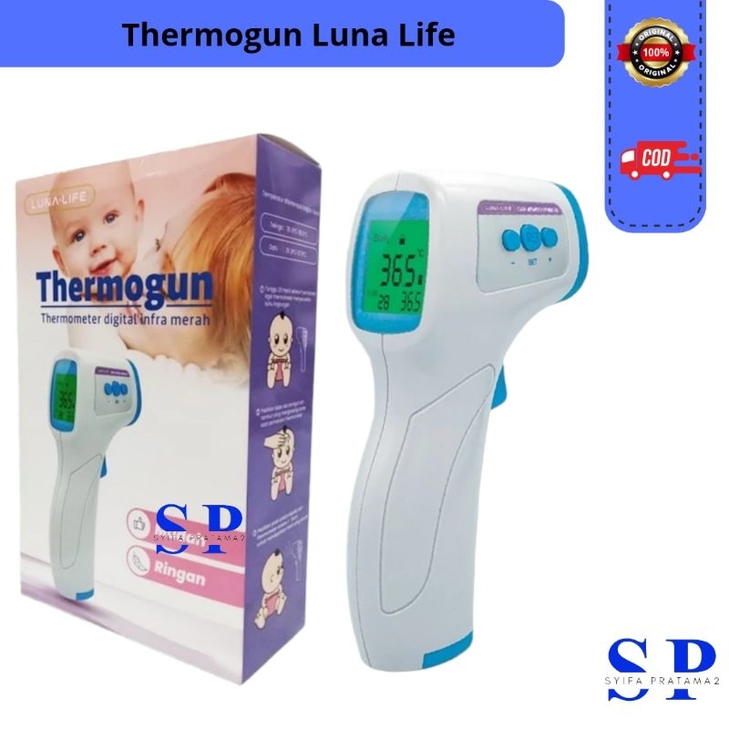 Jual Alat Medis Thermometer Tembak Luna Life Thermo Gun Termometer ...