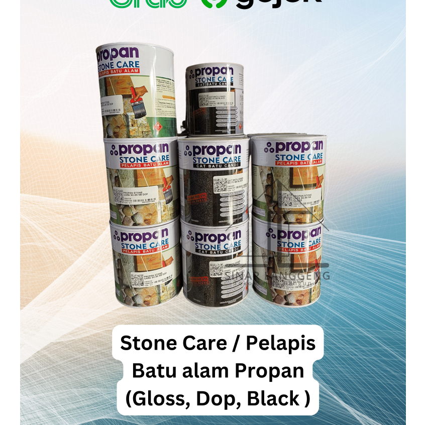 Jual Stone care Propan 1Kg, Cat pelapis batu alam warna Glossy / kilap ...