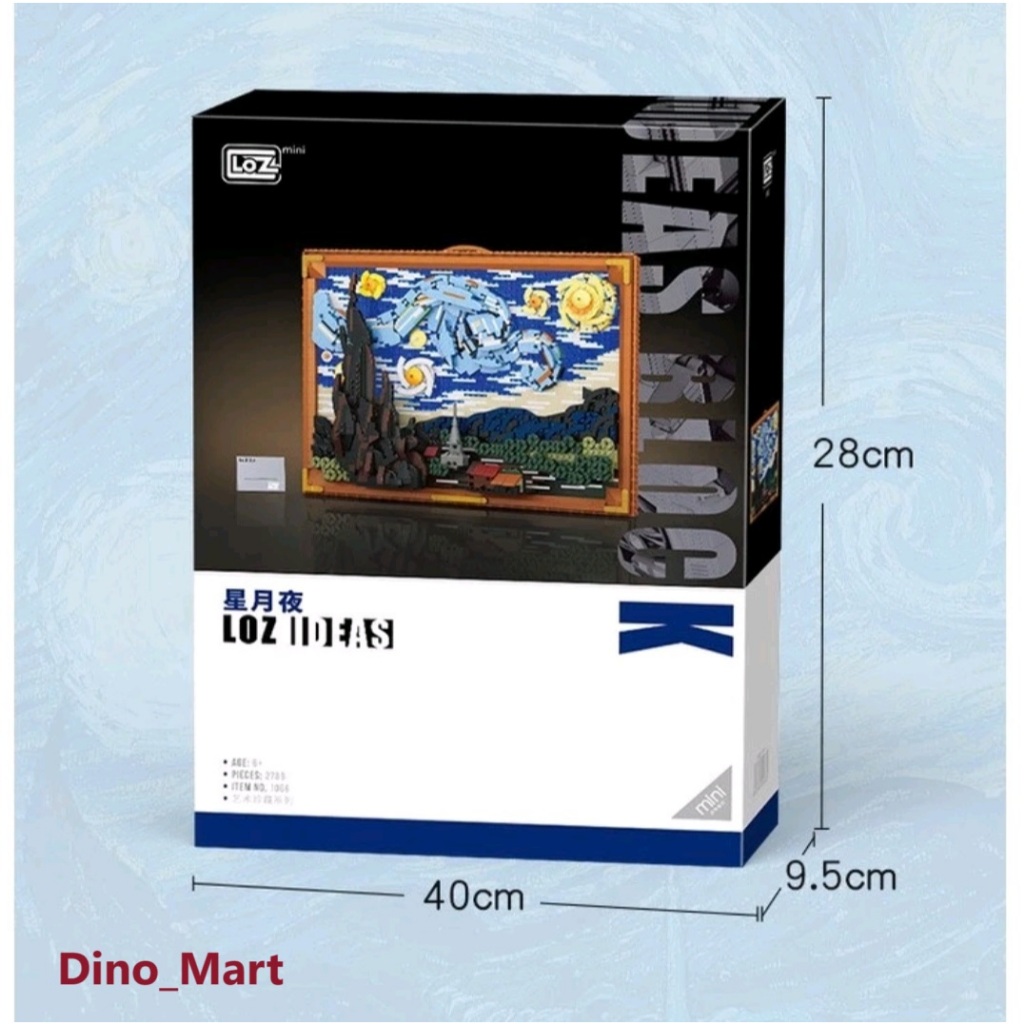 Jual Loz Ideas Block The Starry Night 3D - Brick Pemandangan Malam ...
